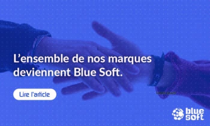 The new brands Blue Soft