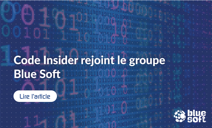 Code Insider rejoint le groupe Blue Soft
