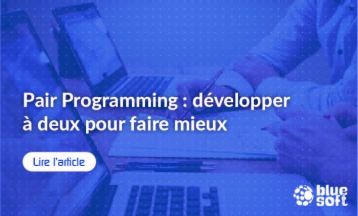 Pair Programming: developing in pairs to do things better.